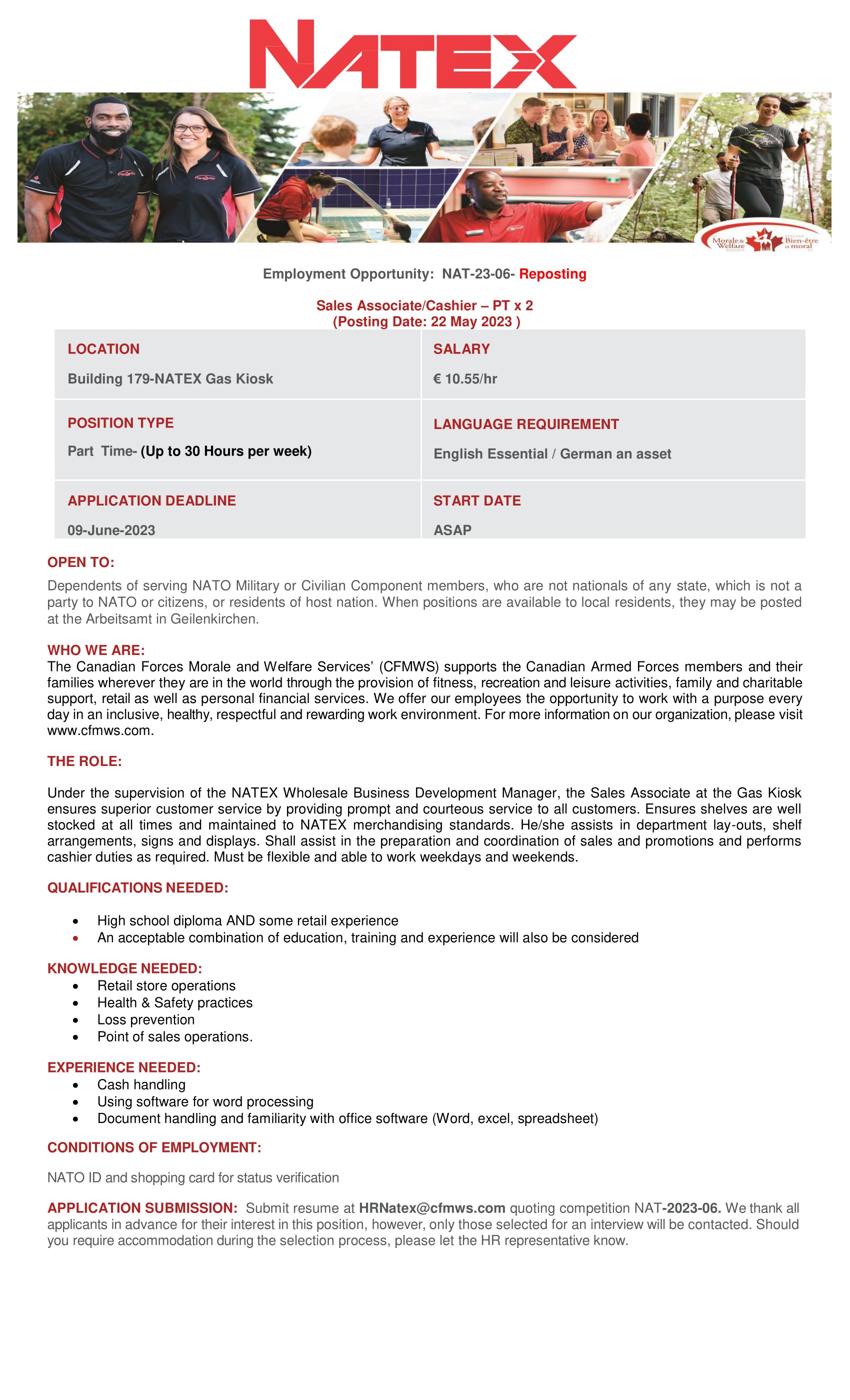 Work At Natex Office Job Application | Natex